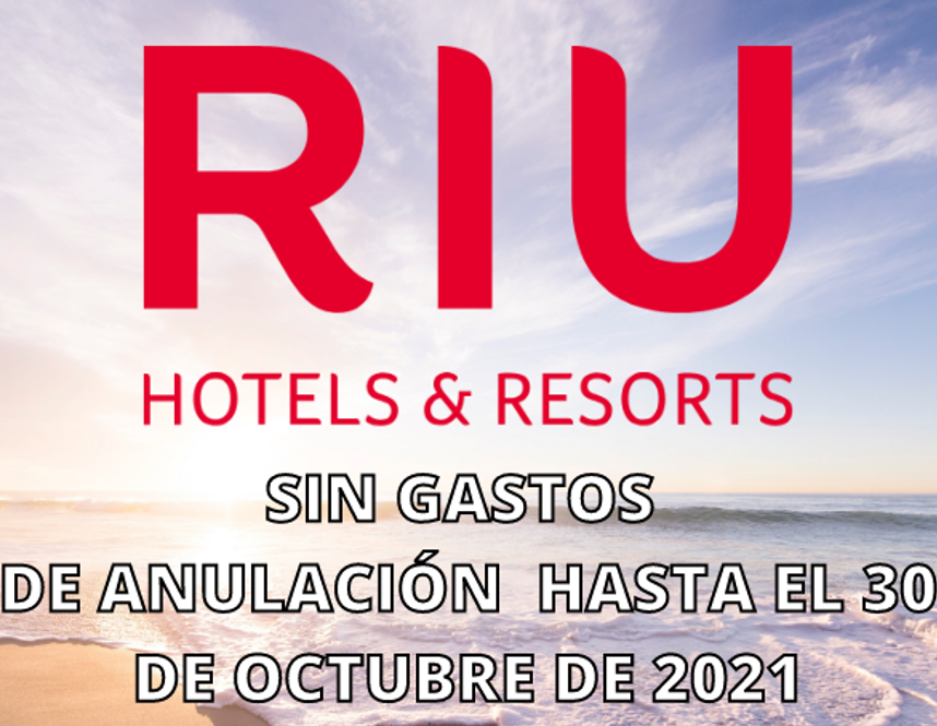 ¡OFERTA! EN RIU HOTELES